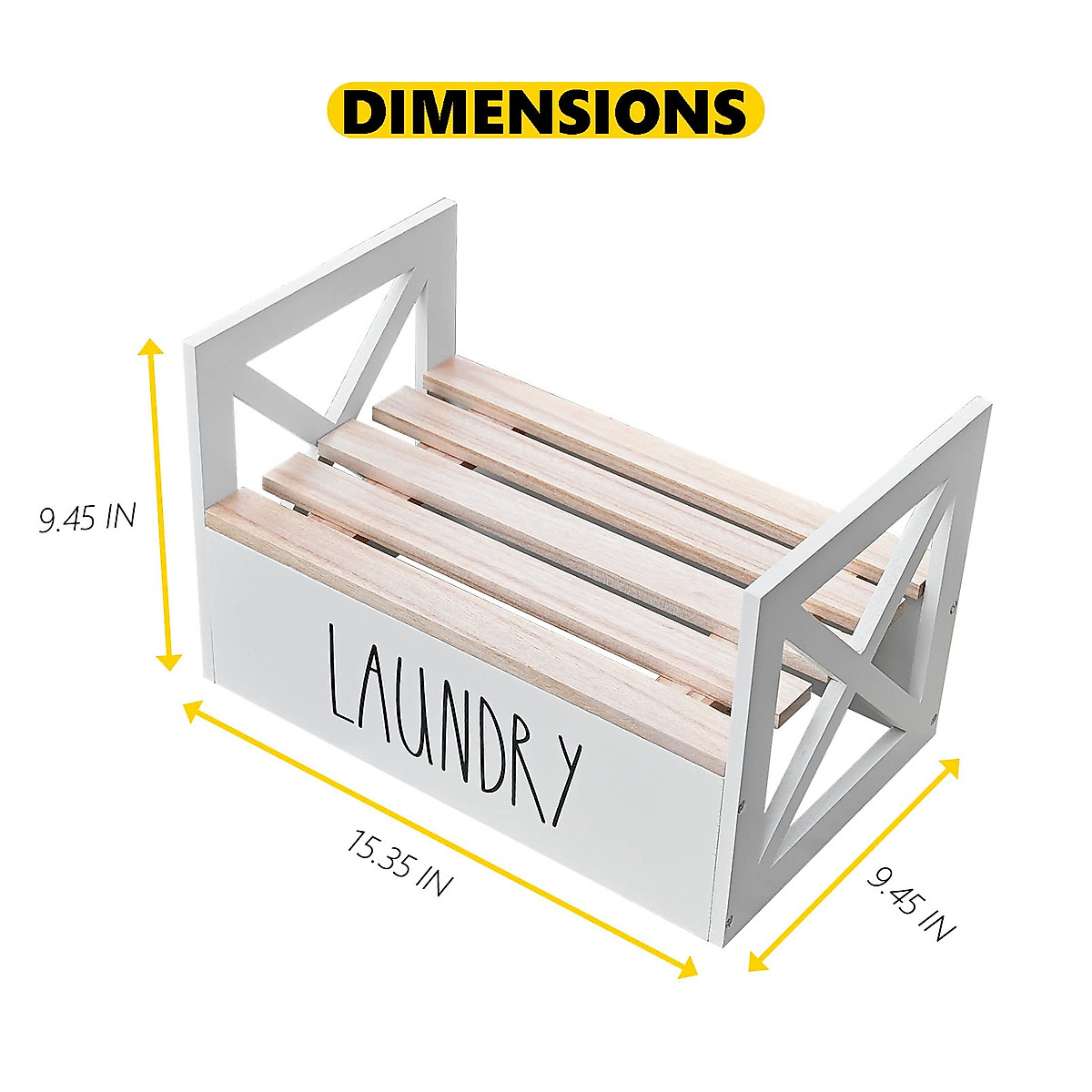 CHONIC Detergent Holder for Laundry Room, Farmhouse Detergent Dispenser, Liquid Soap Storage Organization, Detergent Stand with Drip Catcher Drip Tray Measuring Cup, Laundry Station Organizer, White