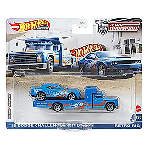 Hot Wheels Team Transport Models and Component Car
