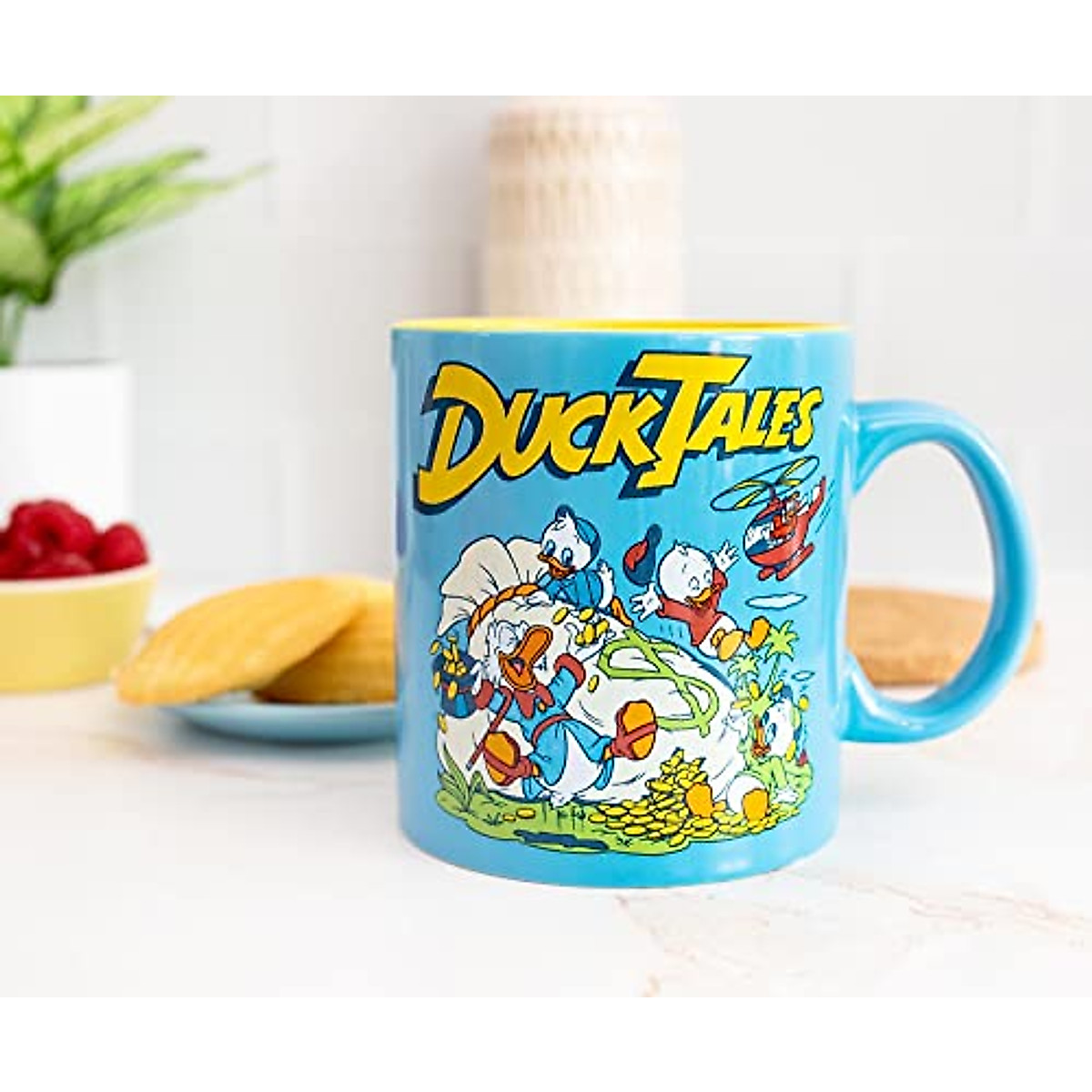 Disney DuckTales Money Bags Ceramic Mug | Holds 20 Ounces