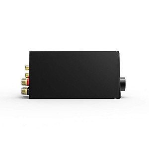 LOXJIE A10 Desktop Stereo Power Amplifier Digital Class-D High-Power Audiophile Level Amp Chip TPA3116 (Black)