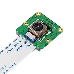 Arducam IMX519 Autofocus Camera Module for Raspberry Pi, 16MP AF Pi Camera Compatible with Raspberry Pi 5/4B/3B+, Raspberry Pi Zero 2 W