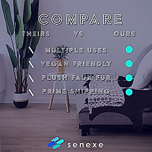 senexe Faux Cowhide Rug 6x5ft - Cow Hide Rug - Synthetic Cow Hides and Skins Rug - Faux Cow Rugs for Living Room - Cowhide Rugs for Living Room & Home w/ Ultra Soft Backing