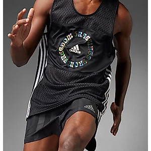 adidas Men's Running Break The NORM Tank TOP Black Size M