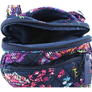 Vera Bradley Mini Hipster Crossbody, Midnight Wildflowers
