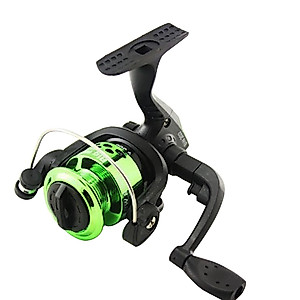 Vivoice Fishing Reel Small Spinning Reesl Ultralight Spinning Fishing Reel for 200 (Green)