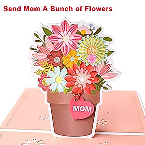 Mothers Day Card From Daughter Son, Mothers Day Pop Up Card With Envelopes, Happy Funny Mothers Day Card, Mothers Day Gifts, Birthday Card, Thanksgiving Cards, Thank You card.