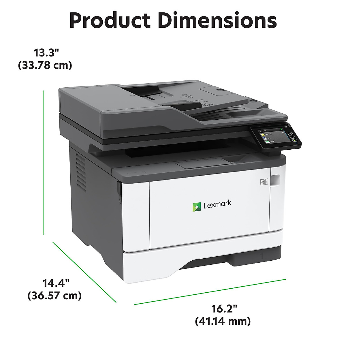 Lexmark MX331adn Laser Multifunction Printer - Monochrome