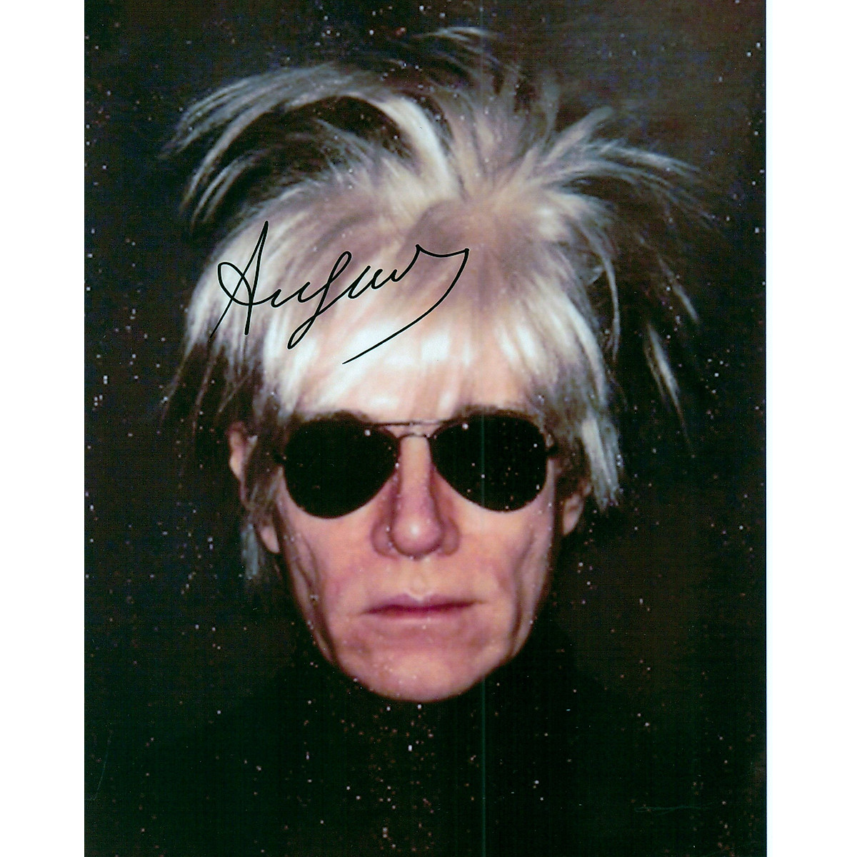 Kirkland ANDY WARHOL, 8 X 10 Autograph Photo on Glossy Photo Paper