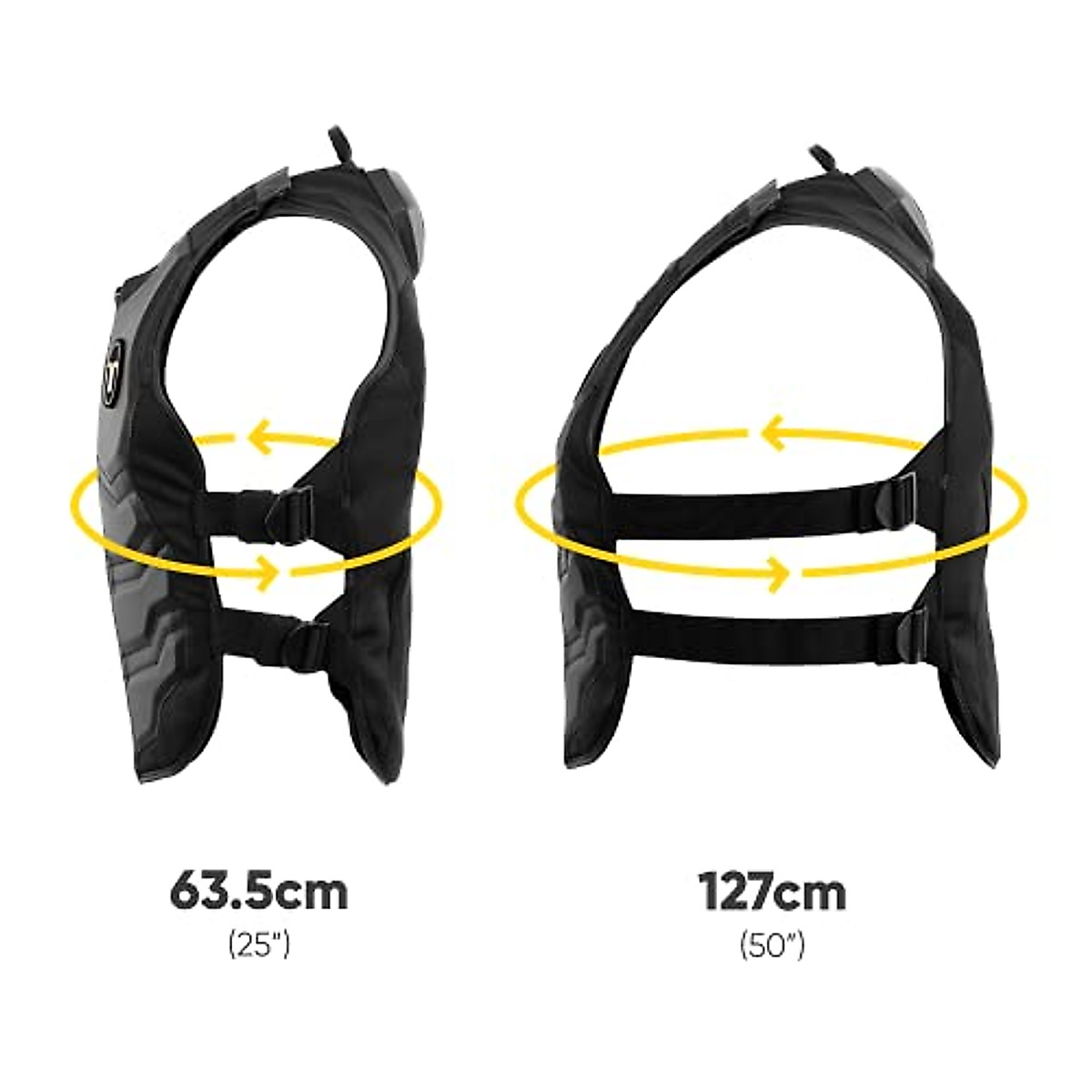 bHaptics TactSuit X40 — Haptic Vest with 40 Vibration Motors for VR — with Audio Accessories and Replacement Lining