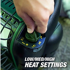 Mr. Heater 4,000-18,000 BTU Green Big Buddy Portable Liquid Propane Heater