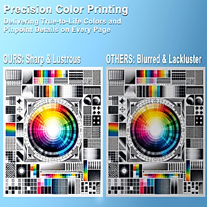 HLPRINT 312XL 314XL Ink Cartridges Remanufactured for Expression Photo HD XP-15000 Wide Format Printer(6-Pack)