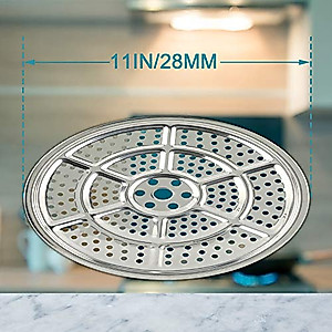 FONLLAM 11 Inch Canner Rack for Pressure - 2Pack Canning Rack for Pressure Canner - Compatible with Presto, All-American and More