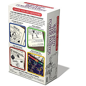 Choose Your Own Adventure War with the Evil Power Master Board Game | Cooperative Adventure Game for Adults and Kids | Ages 10+ | 1+ Players | Average Playtime 1+ Hours | Made by Z-Man Games