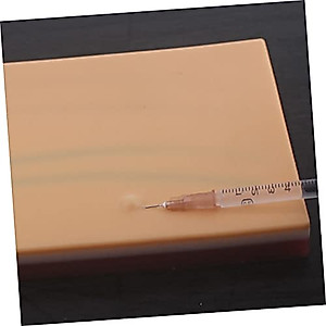 ULTECHNOVO Iv Practice Suture Practice Pad Iv Practice Arm with Veins Injection Training Model Skin Injecting Training Model Silicone Injection Training Pad Injection Practice Kit Nurse Major