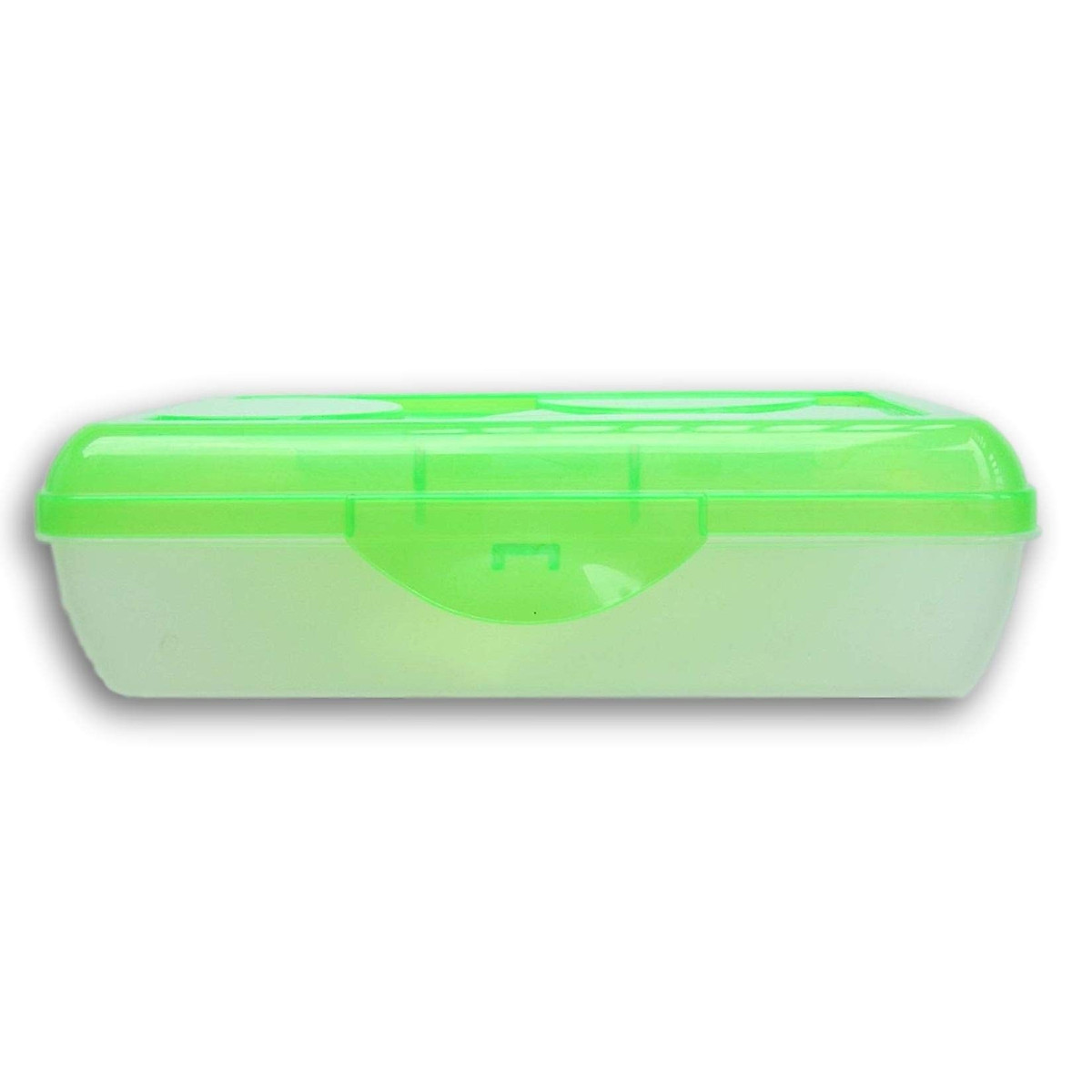 Sterilite Neon Green Pencil Case Box