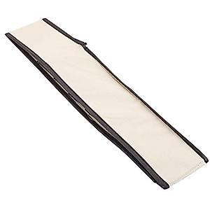 Portable Foldable Storage Box Sock Underwear Drawer Organizer Dividers Wardrobe Clothes Organizer Drawer Divider Separator (Beige 6 grids)