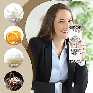 DHQH Teacher Christmas Gifts for Women, Teacher Thanksgiving Gifts,Teacher Appreciation Gifts from Friends Sister Mom, 20 Oz Travel Tumbler