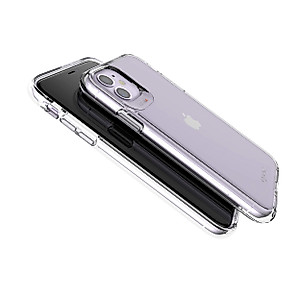 ZAGG Gear4 Crystal Palace Compatible with iPhone 11 Case, Advanced Impact Protection with Integrated D3O Technology, Anti-Yellowing, Phone Cover – Transparent