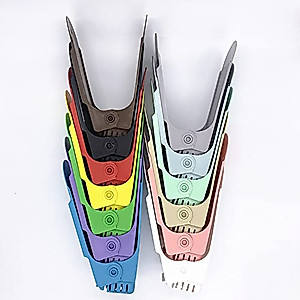 ZANBANG Shoe Slots Organizer 10Pcs,50% Space-Saving Shoe Stacker Storage Adjustable ZML-283 (Black)