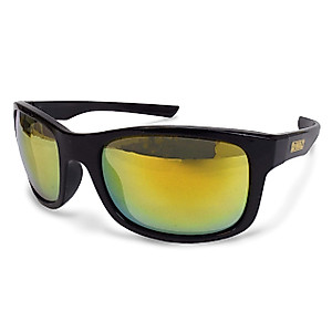 DEWALT DPG107 Supervisor™ Premium Safety Full frame Eyewear - Black Frame - Yellow Mirror Lens