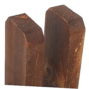 CIYODO Solid Wood Screen Base Fences Household Screen Feet Partition Holders Patio Fence Base Thickened Divider Base Room Divider Clamps Household Divider Base Divider Fence Base Wooden