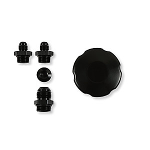 Holley 198-211 Power Steering Remote Reservoir Polished Aluminum