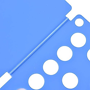 IYSHOUGONG 1 Pcs Clothes Fast Folder Folding Board Durable Plastic T-Shirt Folder Magic Folding Flip Board Easy Laundry Folder Organizer for Adult Kid