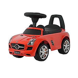 Best Ride On Cars Mercedes Benz Push Car, Red