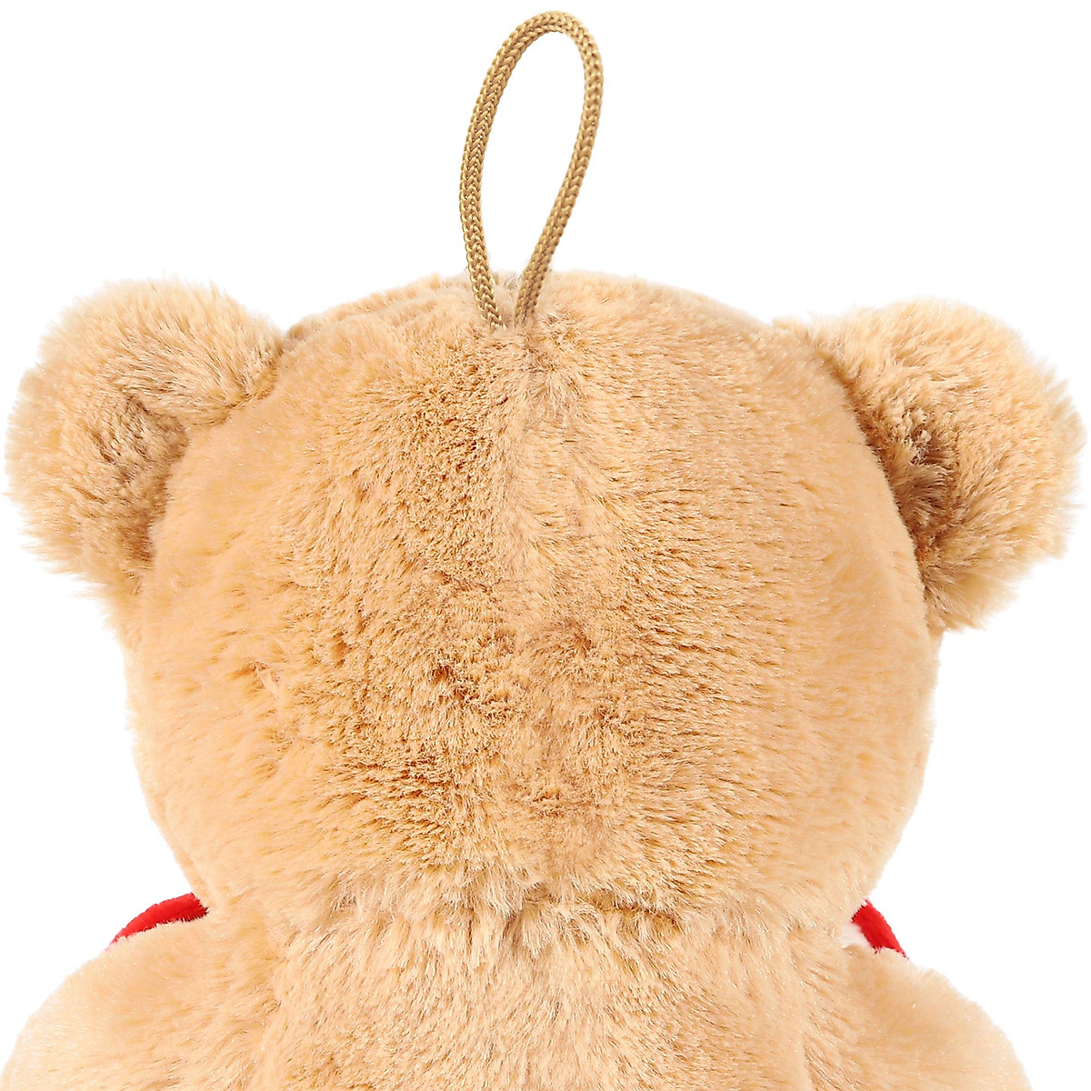 BRUBAKER Teddy Bear with Red Heart - I Love You - 9.84 Inches - Cuddly Plush Toy - Stuffed Animal - Brown