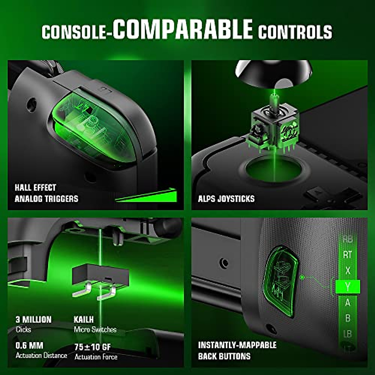 GameSir X2 Pro-Xbox Mobile Game Controller for Android Type-C (100-179mm), Phone Controller for xCloud, Stadia, Luna - 1 Month Xbox Game Pass Ultimate -Passthrough Charging (Black)