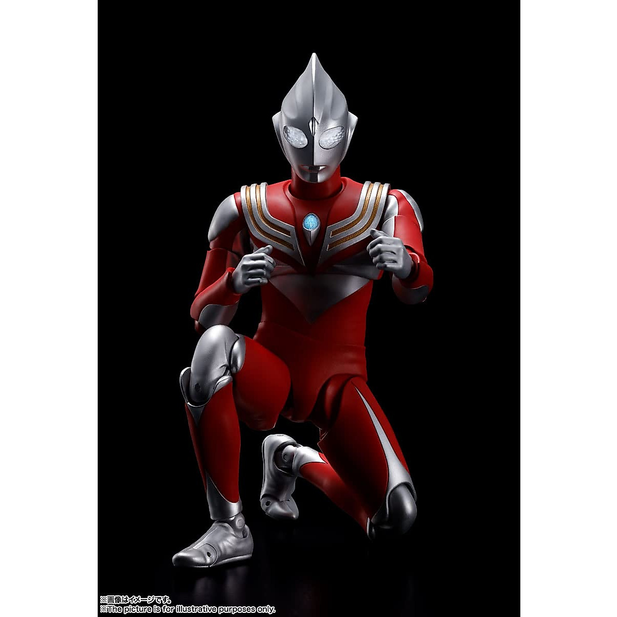 TAMASHII NATIONS - Ultraman Tiga - Ultraman Tiga Power Type, Bandai Spirits S.H.Figuarts (SHINKOCCHO SEIHO) Action Figure