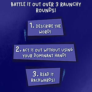 Big Bad Bowl - Ultimate 600 Cards Fun Party Game for Adults, Engaging Icebreakers, Hilarious Group Challenges, Guessing Game, Travel-Friendly, Gifts for Game Night, Ages 18+