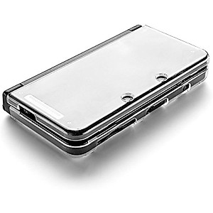 TNP New 3DS Case - Ultra Clear Crystal Transparent Hard Shell Protective Case Cover Skin for New 2015 Nintendo 3DS - [New Modified Hinge-Less Design]