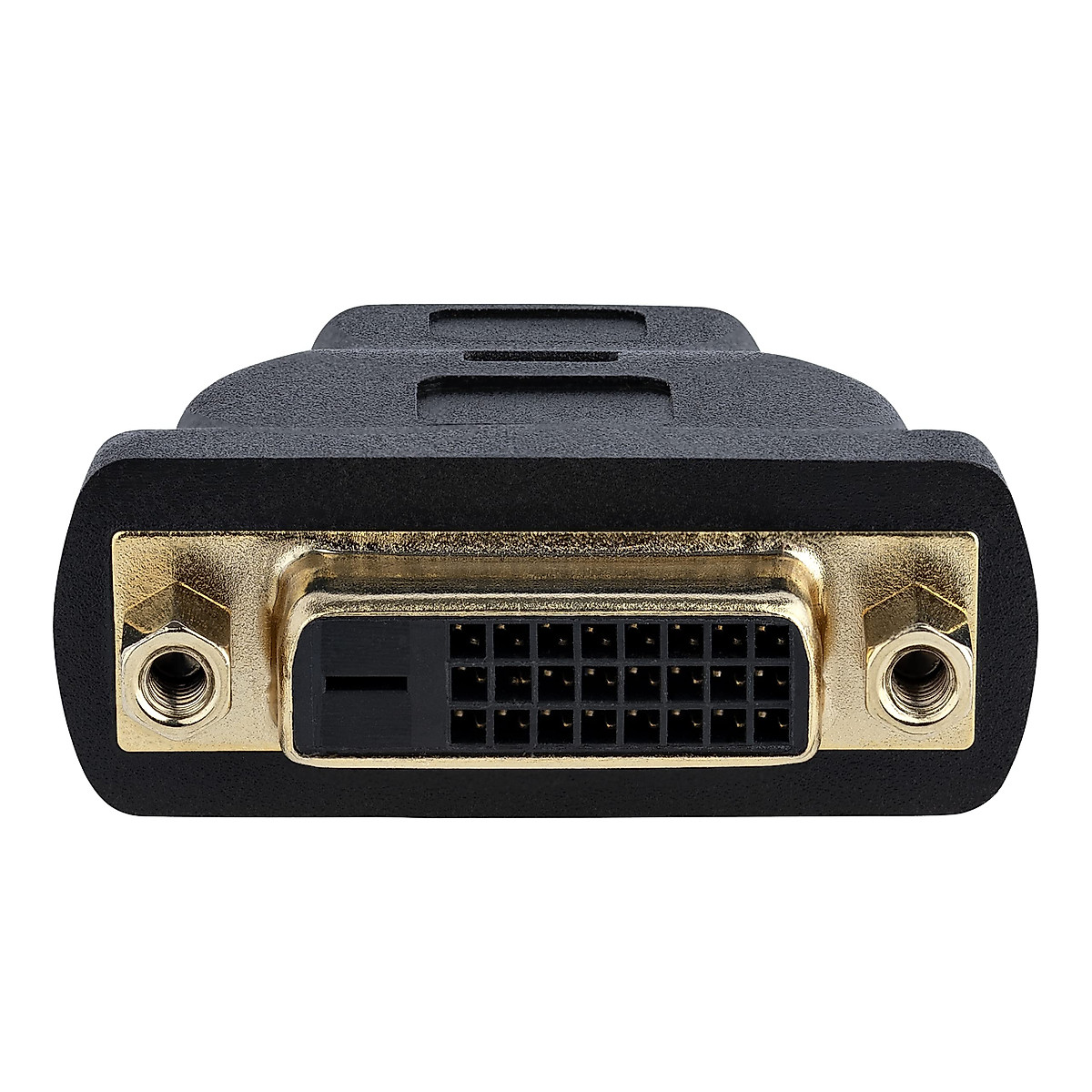 StarTech.com HDMI Male to DVI Female - HDMI to DVI-D Adapter - Bi-Directional - DVI to HDMI (HDMIDVIMF), Black