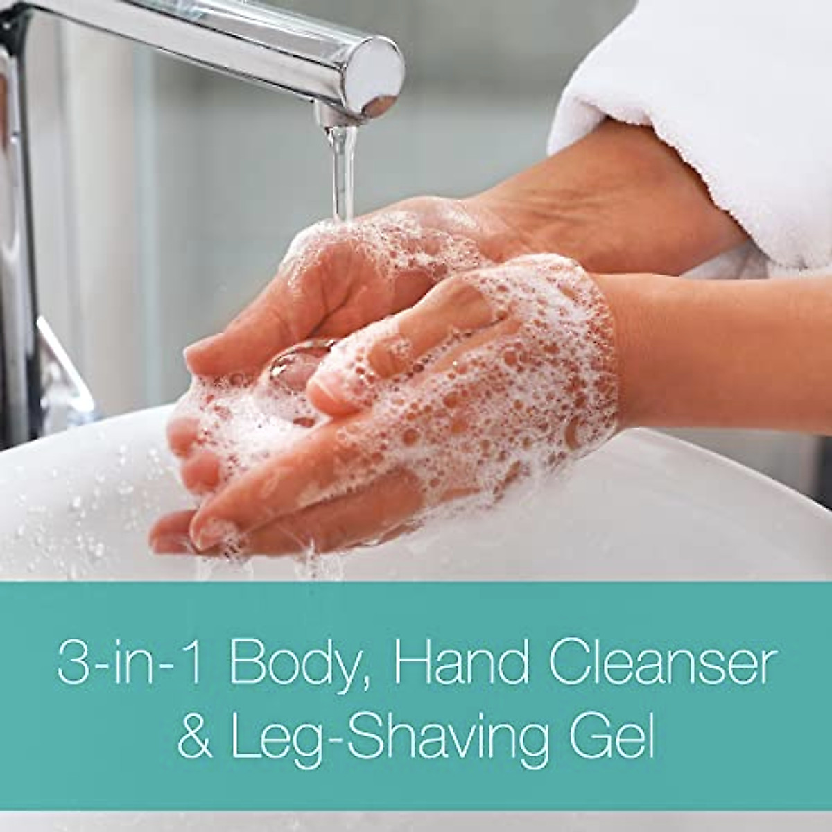 Neutrogena Rainbath Body Wash, Refreshing, Moisturizing Daily Body Cleanser and Shaving Gel with Clean Rinsing Lather, Ocean Mist Scent, 32 fl. oz