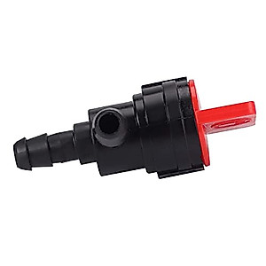 HIPA (Pack of 2) 1/4" 90 Degree Fuel Shut Off Valve for 698181 494539 697944 Tecumseh 35857