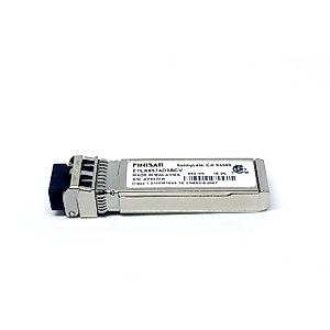 Finisar SFP+ Module - For Optical Network, Data Networking - 1 LC Duplex 10GBase-SR/SW Network - Optical Fiber Multi-mode - 10 Gigabit Ethernet, Gigabit Ethernet - 10GBase-SR/SW, 1000Base-SX - Hot-plu