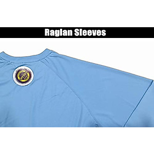 UPF 50 Shirts for Men Long Sleeve UV Shirts Sun Shirts Running Shirts Workout Shirts Fishing Shirts Rashguard Hiking Shirts Gym Shirts Blue