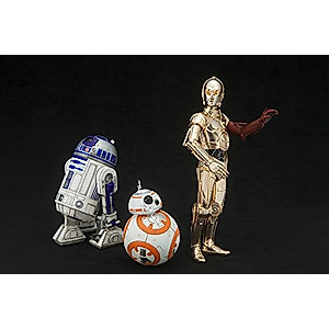 Kotobukiya ARTFX+ Star Wars The Force Awakens Movie C-3PO R2-D2 with BB-8 1/10 Figure