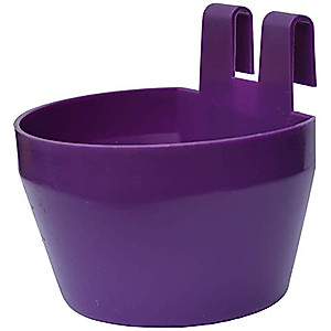 Supa Poultry Cage Cups / Galley Cups / Aviary Cups, Pack of 12, Suitable for Both Food, Grit Or Water, Includes Integral Hook So The Cups Can Be Hung from The Cage Mesh, Made in The UK