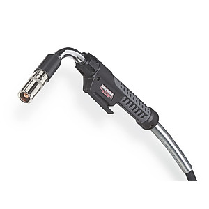 Lincoln Electric Magnum PRO HDE 250 Barrel Welding Gun - 15 ft - Miller Connector - .045" Wire - K4856-2-3-45
