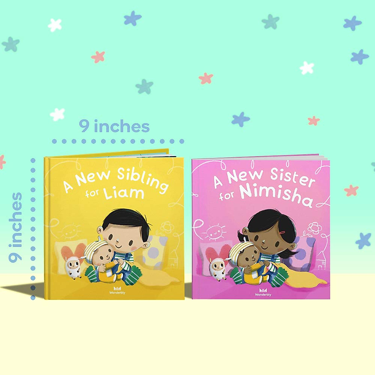 A New Sibling for You - A Personalized Book About Becoming a Big Sister/Big Brother - Wonderbly (Softcover)