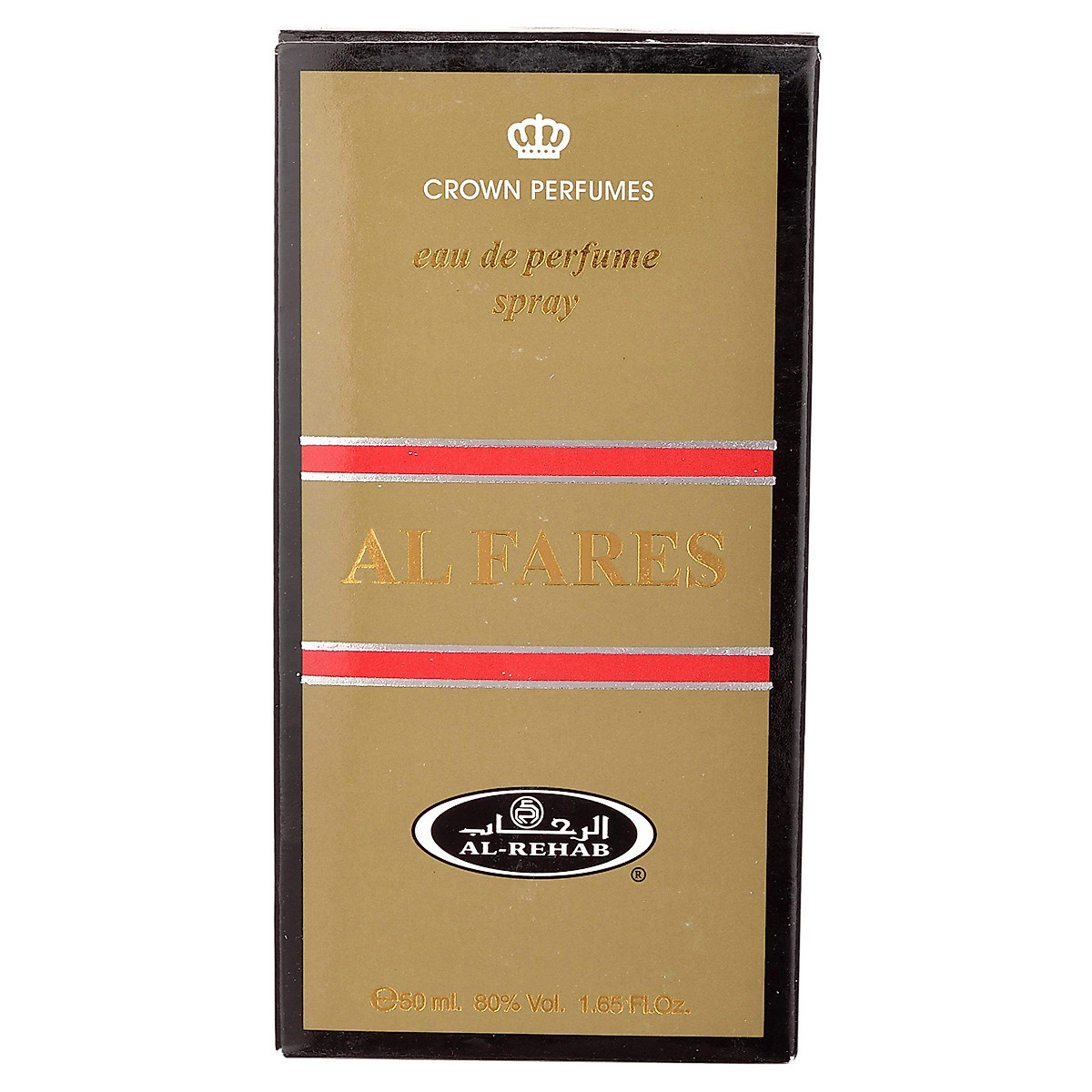 Al Rehab Al Fares Eau de Perfume Spray for Men, 1.7 Ounce