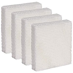 Future Way HFT600 Humidifier Filter T Compatible with Honeywell HEV620 & HEV615 Series Humidifiers, 4-Pack