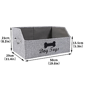 Xbopetda Trapezoid Storage Bins for Closet, Fabric Organizer Bin and Clothes Storage Bins,Shelf Organizer Bins, Linen Closet Organizers and Storage, Open front Basket