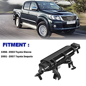 LCWRGS Tailgate Handle Liftgate Latch Handle Replacement for 1998-2003 Toyota Sienna, 2001-2007 Toyota Sequoia, Replaces 69090-08010, 69090-0C080, 79600