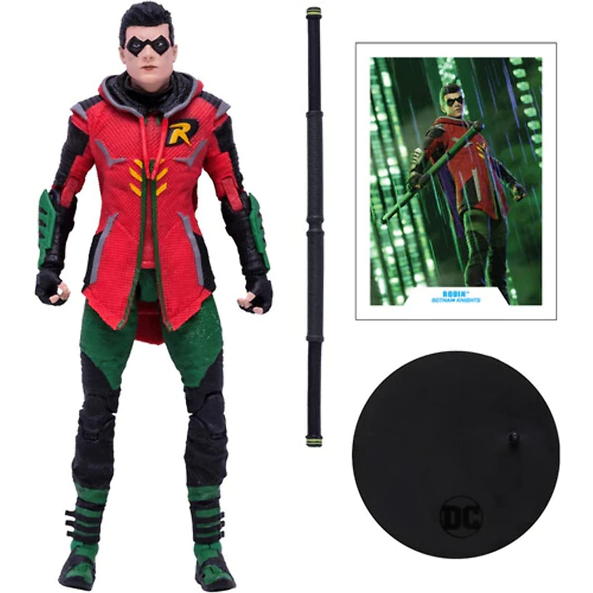 McFarlane Toys DC Multiverse Robin (Gotham Knights) 7" Action Figure with Accessories