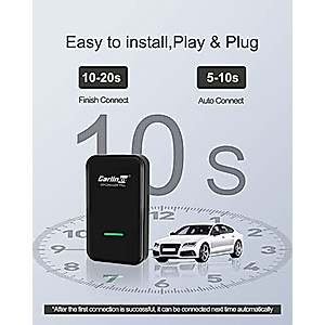 CarlinKit 3.0 Wireless CarPlay Adapter - Convert Wired CarPlay to Wireless in Factory Cars, 2015-2023 Models