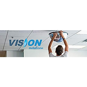 18” Acrylic Bubble Half Dome Mirror with Black Rim, Round Indoor Security Mirror for Driveway Safety Spots, Outdoor Warehouse Side View, Circular Wall Mirror for Office Use - Vision Metalizers (DPB1812)