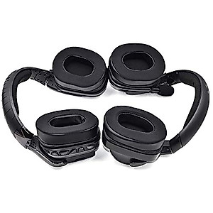Earpad Repair Parts Suit Replacement Cooling Gel Ear Pad and Headband Pad Compatible with Audio Technica M30 M40 M50 M50X M50S M40X Headphone
